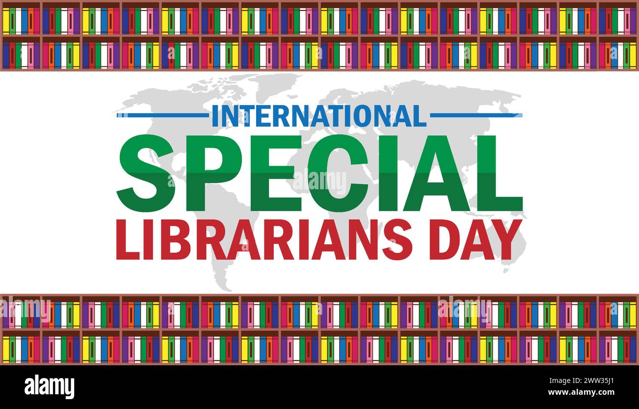 International Special Librarians Day. Holiday concept. Template for background, banner, card ...