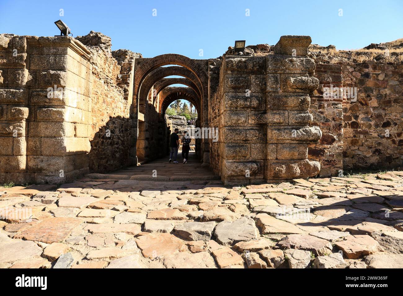 House of the amphitheatre merida hi-res stock photography and images - Alamy