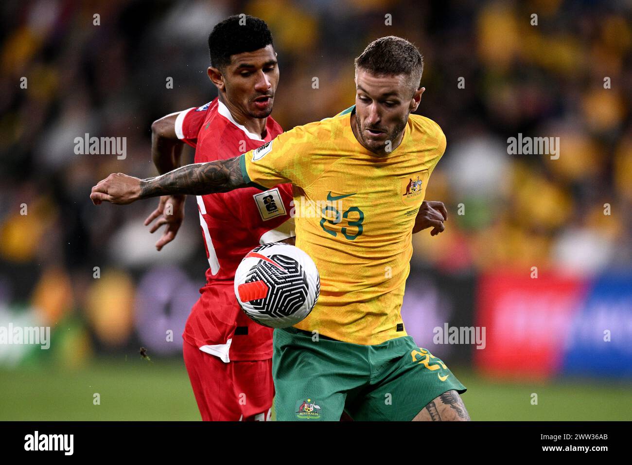 Sydney, Australia. 21st Mar, 2024. Adam Taggart of Australia competes ...