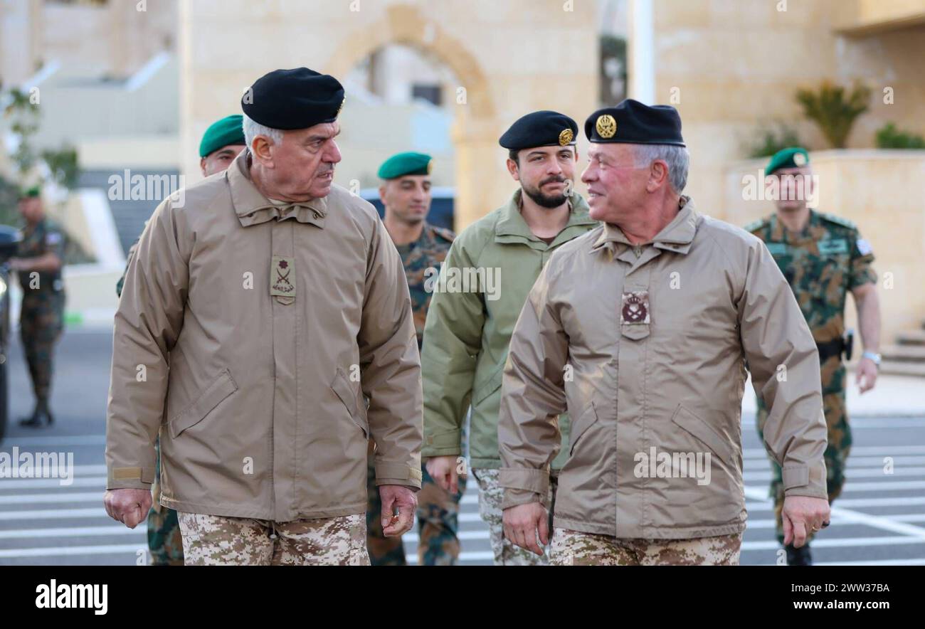 King abdullah jordan army hi-res stock photography and images - Alamy