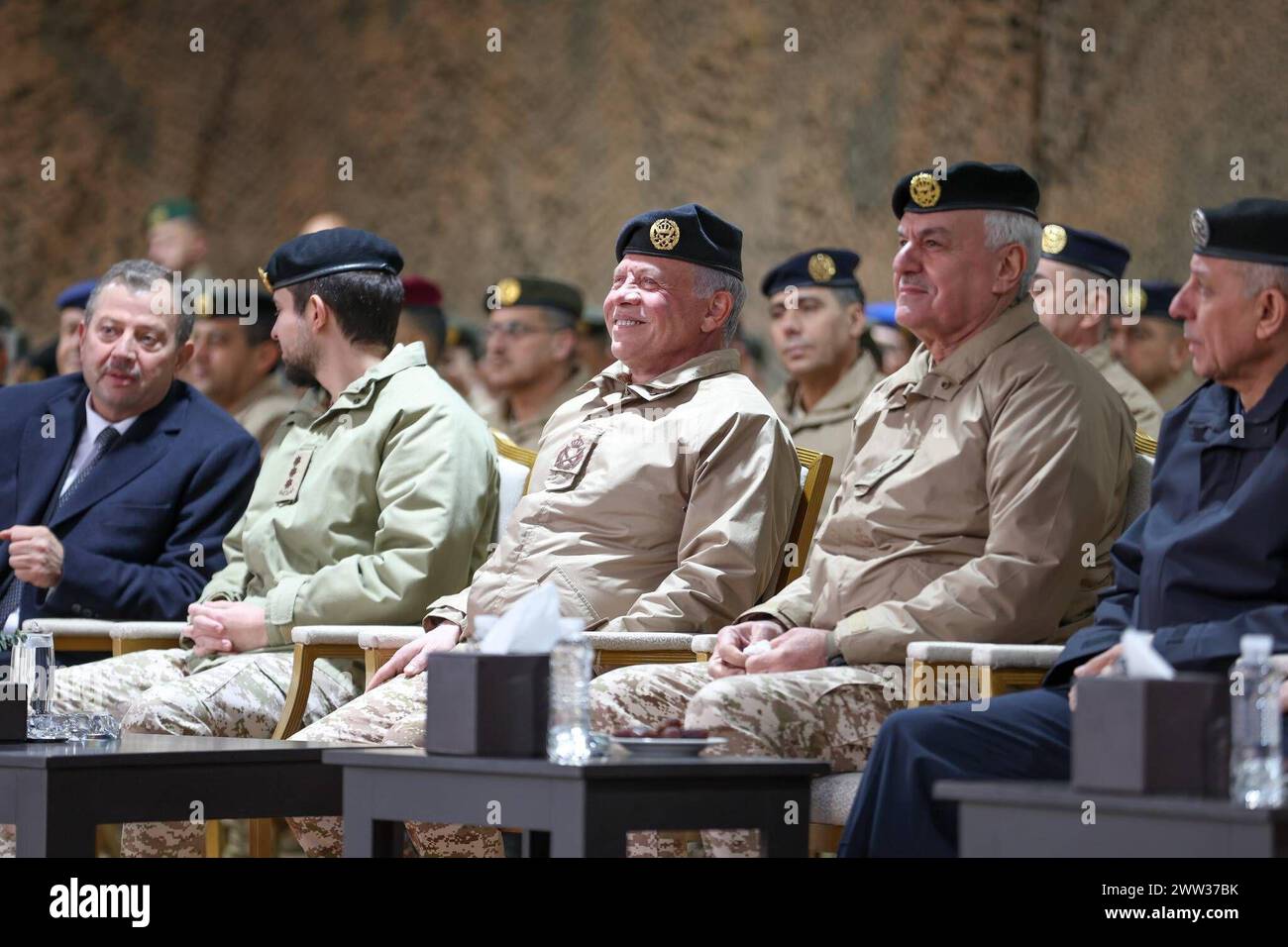 King abdullah jordan army hi-res stock photography and images - Alamy