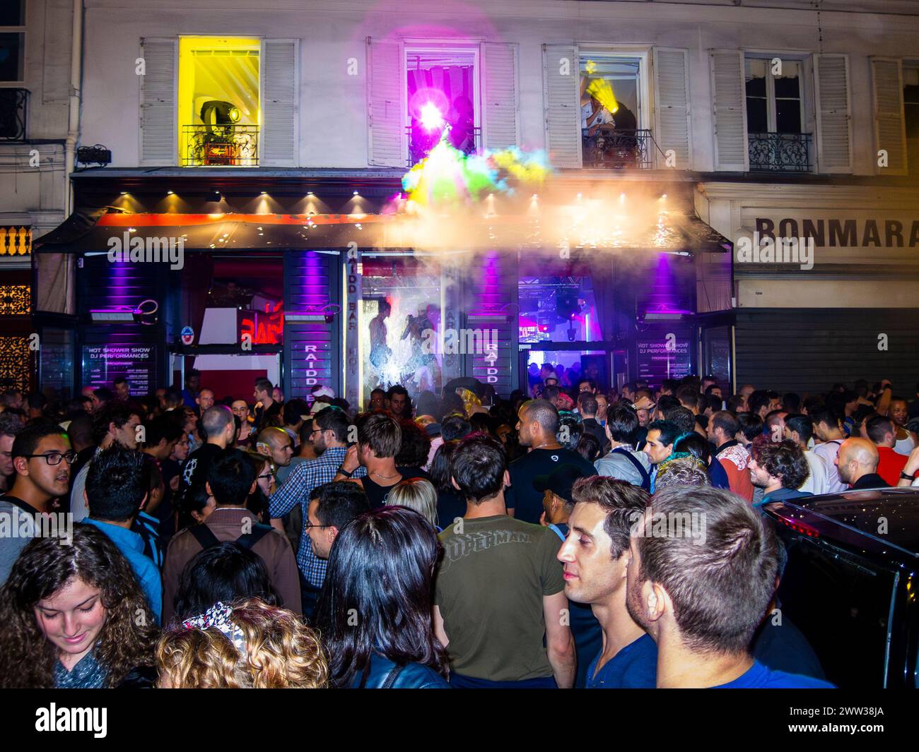 French france adults europe city holiday celebrating hi-res stock ...