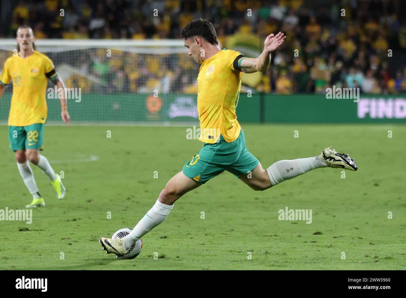Sydney, Australia. 21st Mar, 2024. John Iredale of Australia shoots ...
