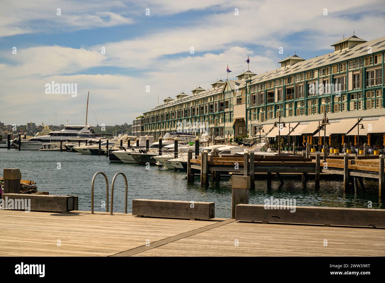 Timber Wharf, Sydney, Australia Stock Photo - Alamy