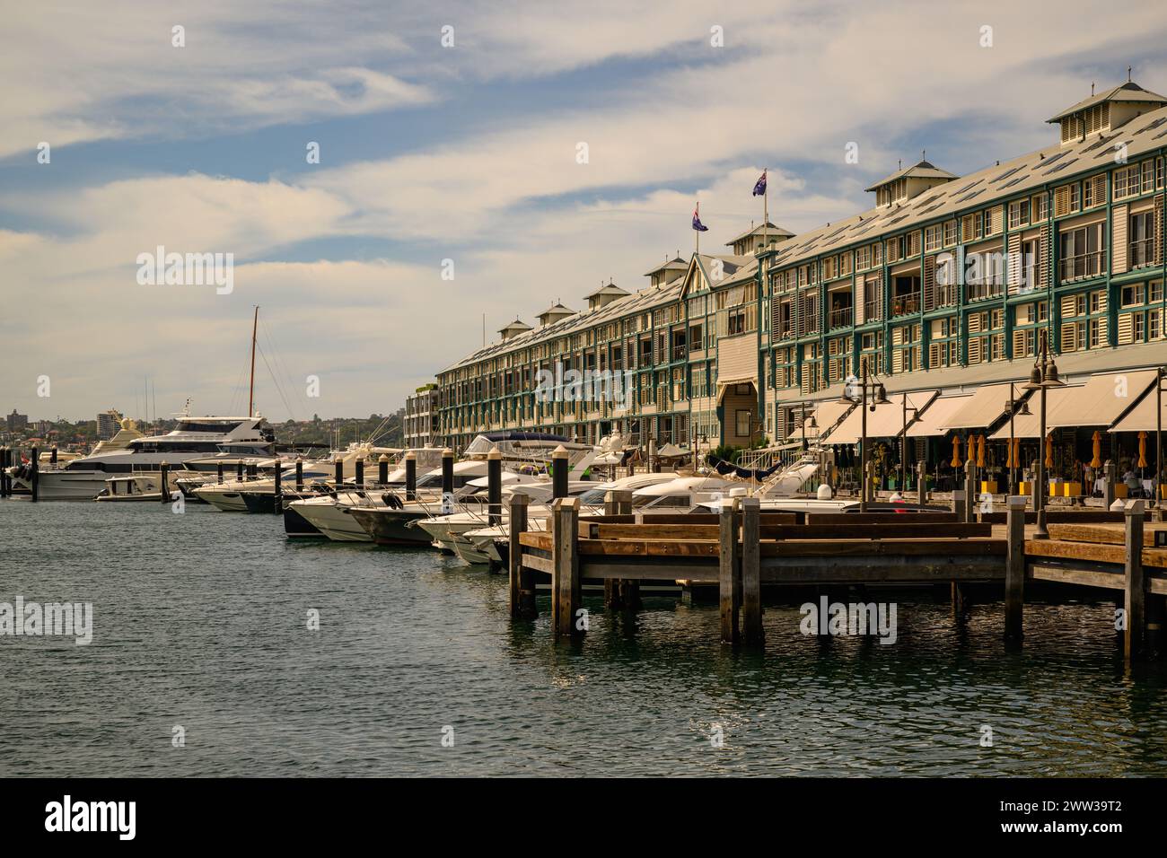 Timber Wharf, Sydney, Australia Stock Photo - Alamy