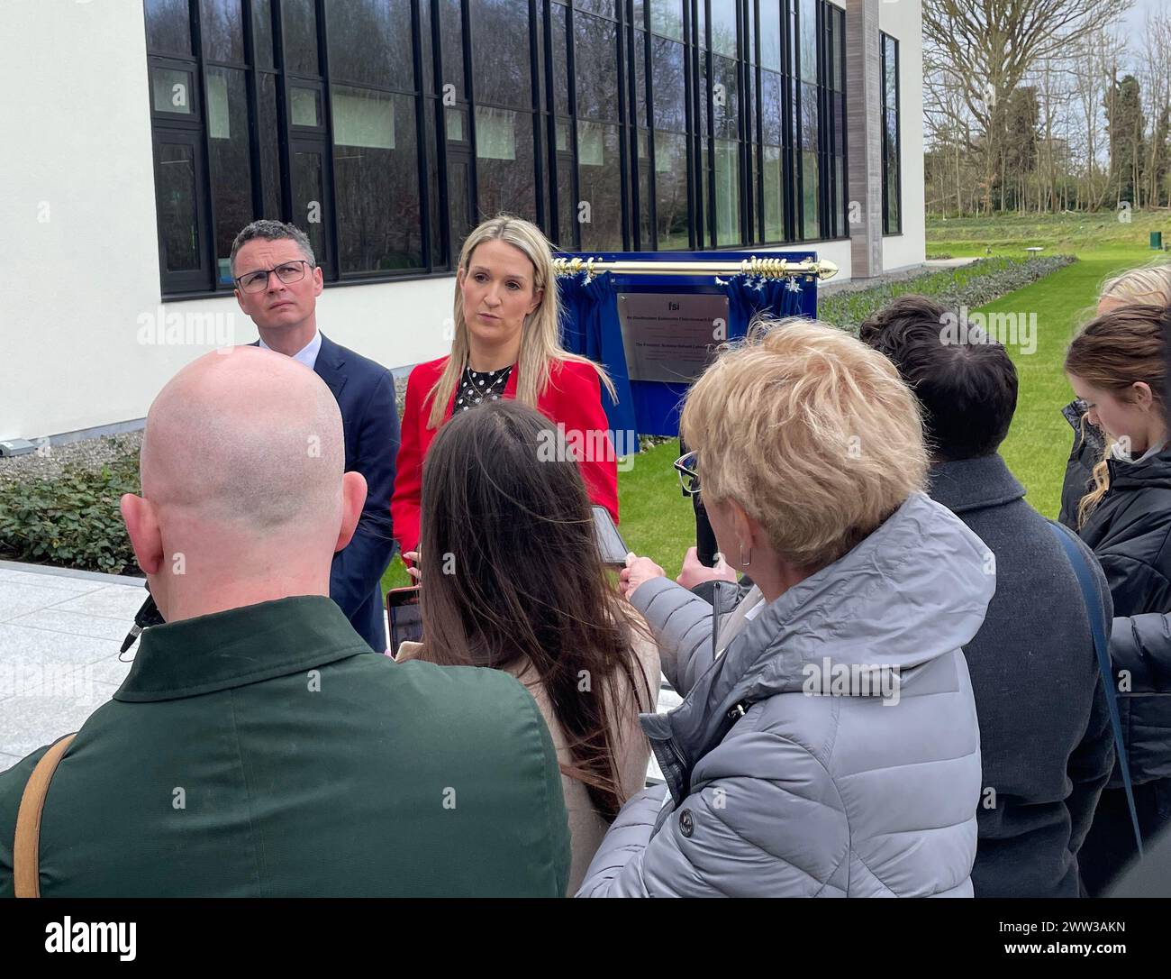 Minister of State Patrick O'Donovan and Minister for Justice Helen ...