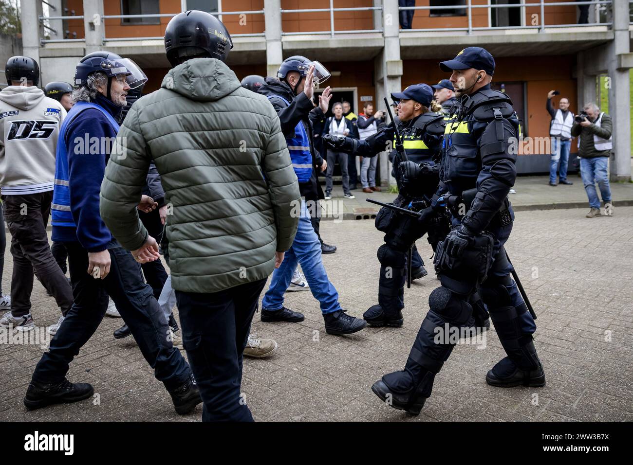 Riot officer netherlands hi-res stock photography and images - Alamy
