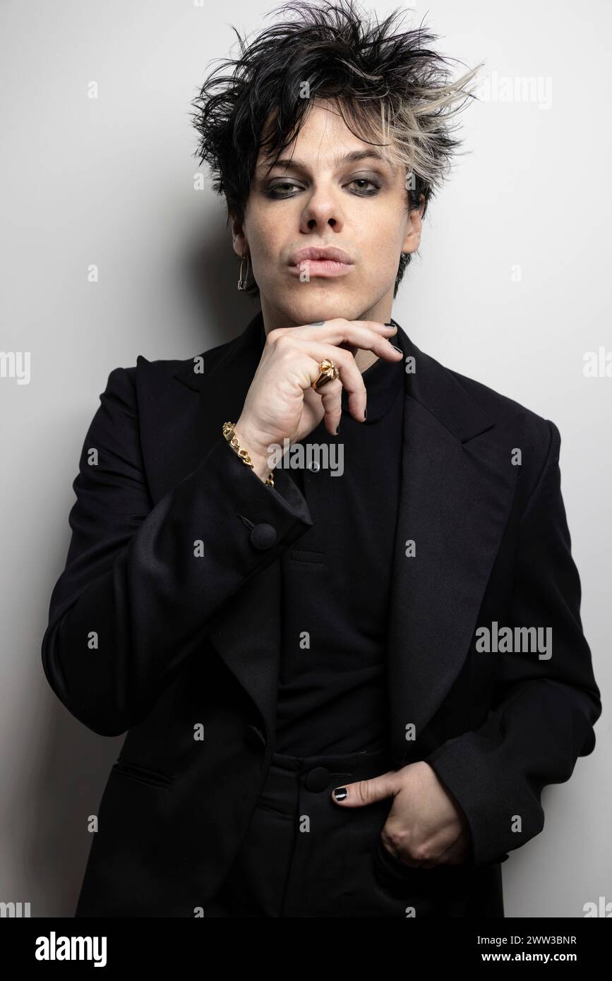 Yungblud poses for portrait photographs in London, Tuesday, March 19 ...