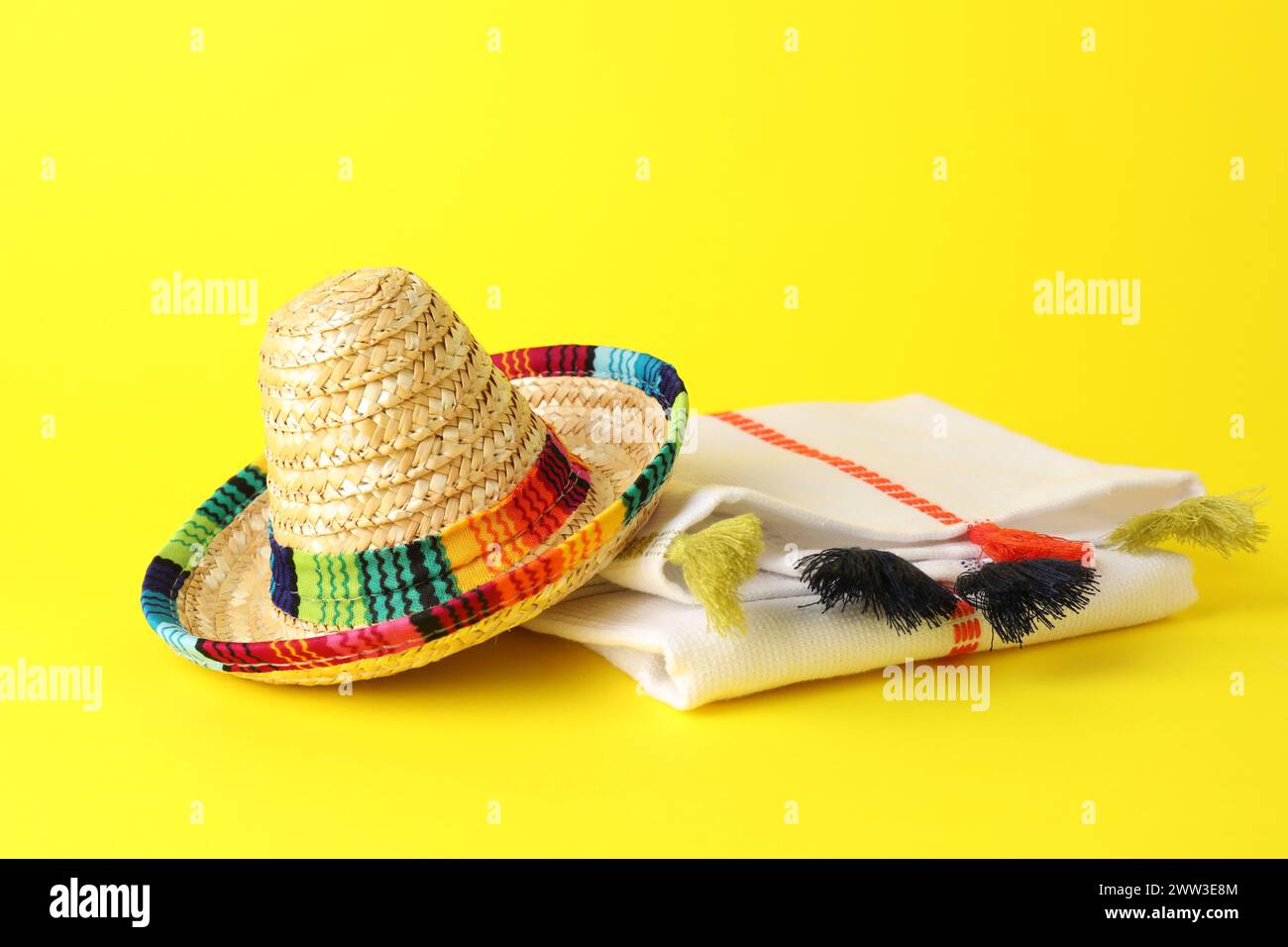 Mexican poncho on white hi-res stock photography and images - Alamy