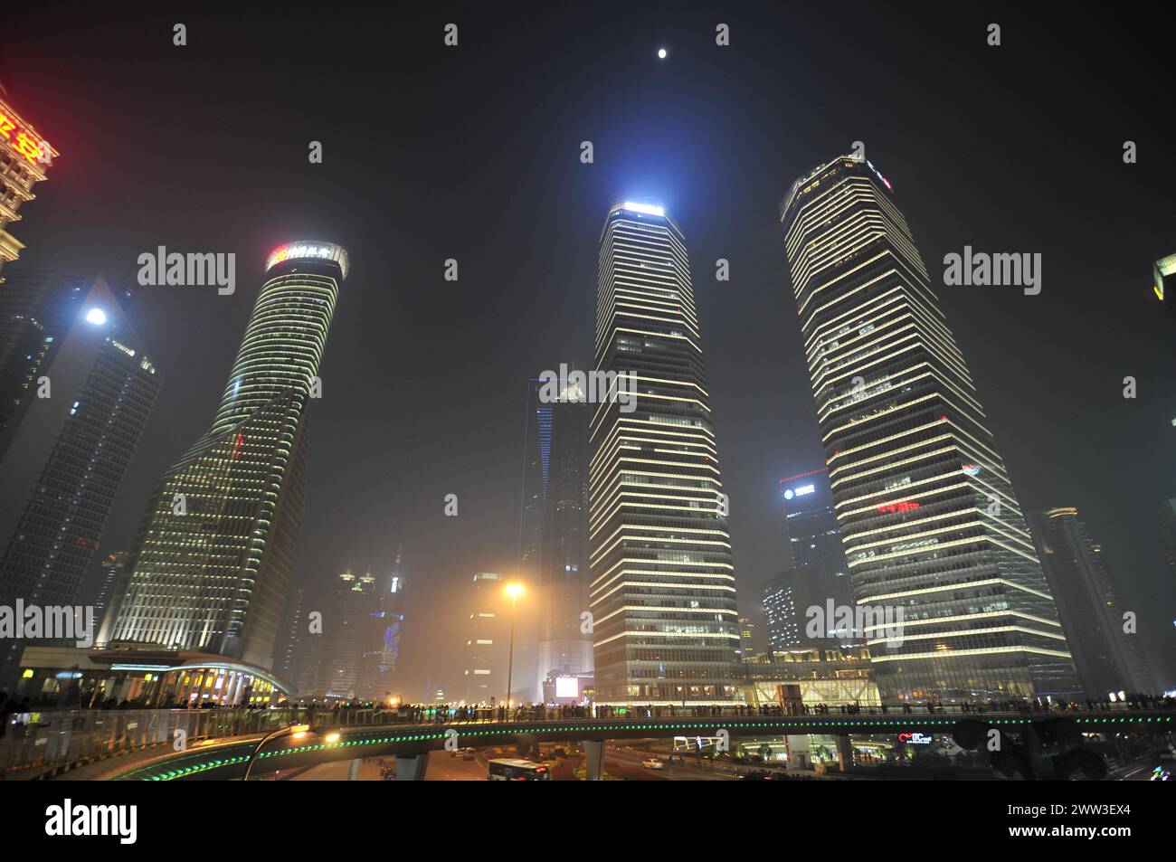 The night of shanghai hi-res stock photography and images - Alamy