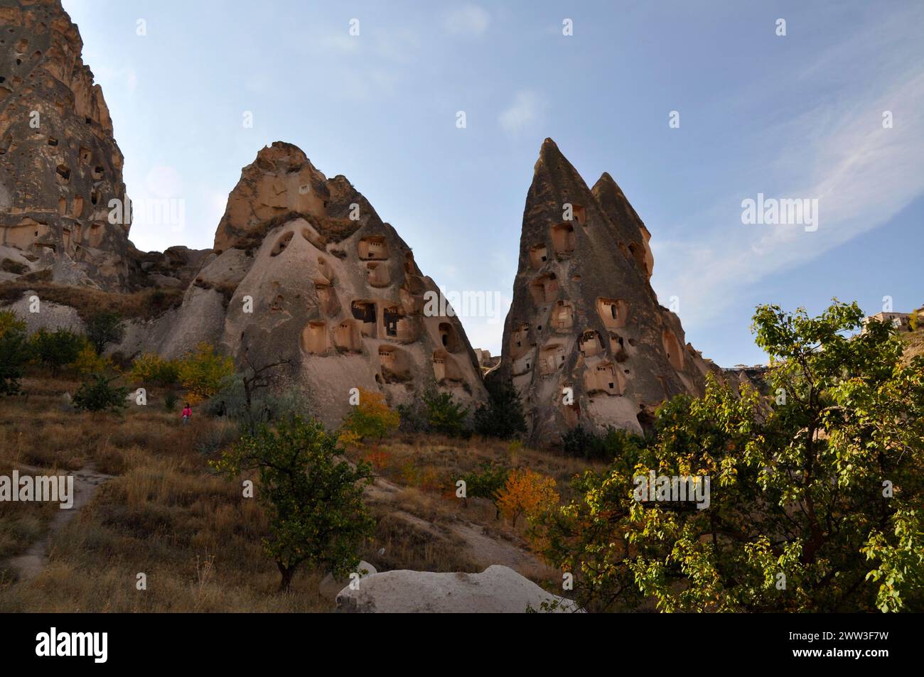 Cappadocia, village, landscape, Turkiye Stock Photo - Alamy