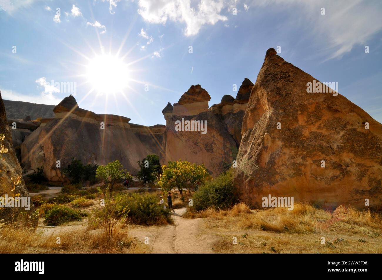 Cappadocia, village, landscape, Turkiye Stock Photo - Alamy