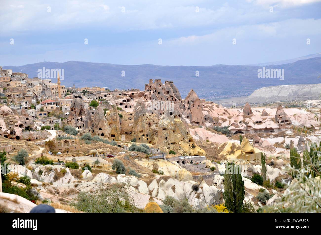 Cappadocia, village, landscape, Turkiye Stock Photo - Alamy
