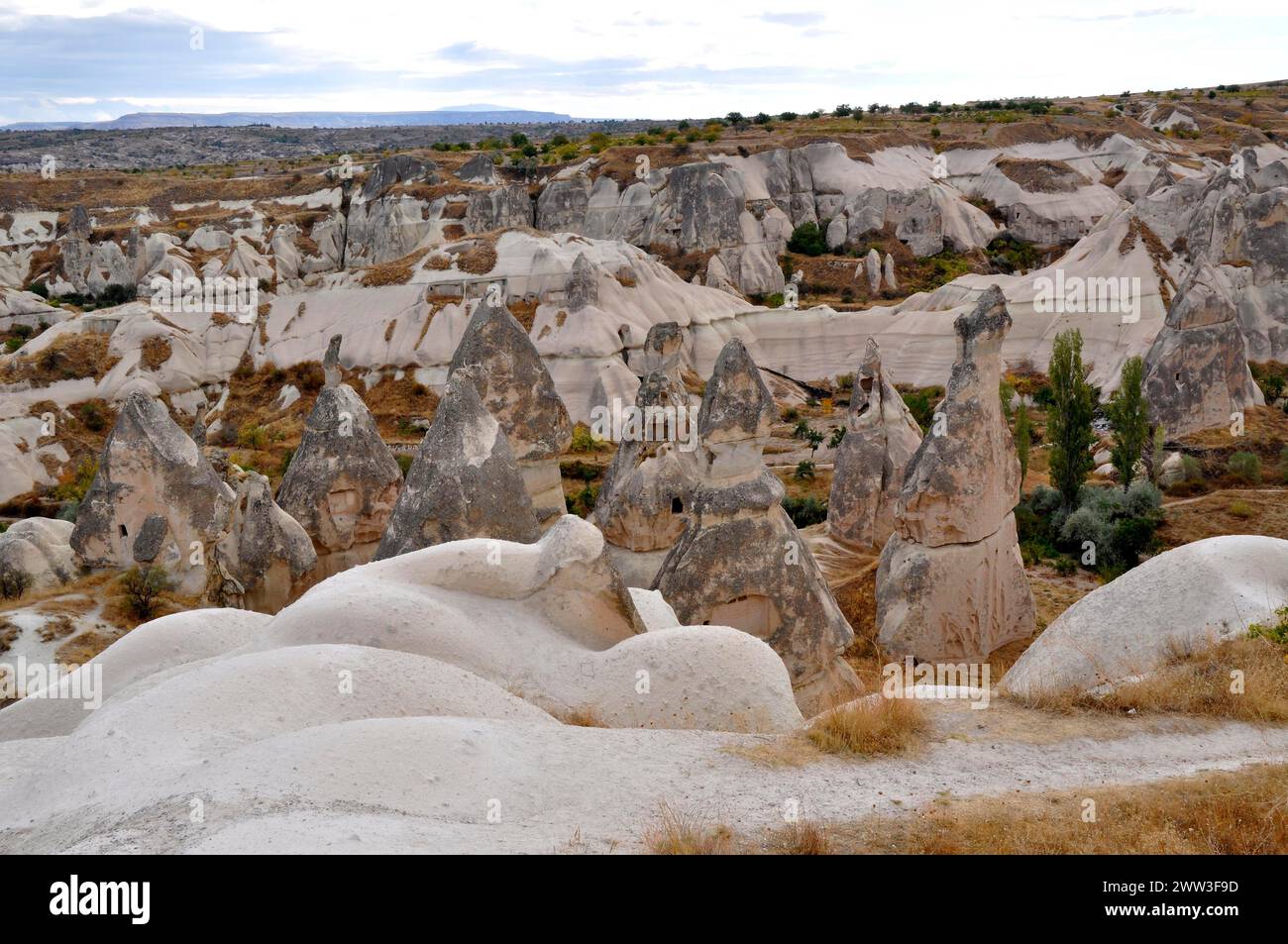 Cappadocia, village, landscape, Turkiye Stock Photo - Alamy