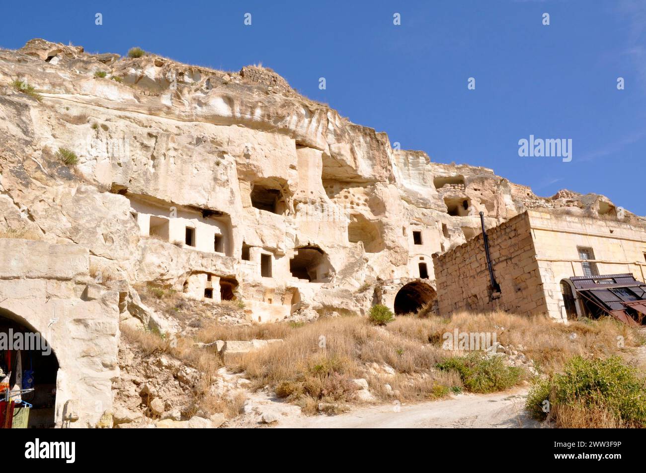 Cappadocia, village, landscape, Turkiye Stock Photo - Alamy