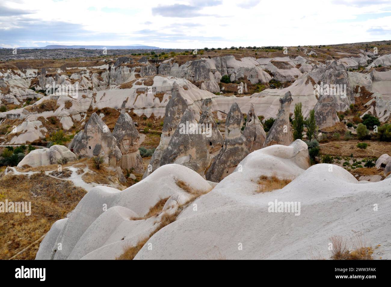 Cappadocia, village, landscape, Turkiye Stock Photo - Alamy