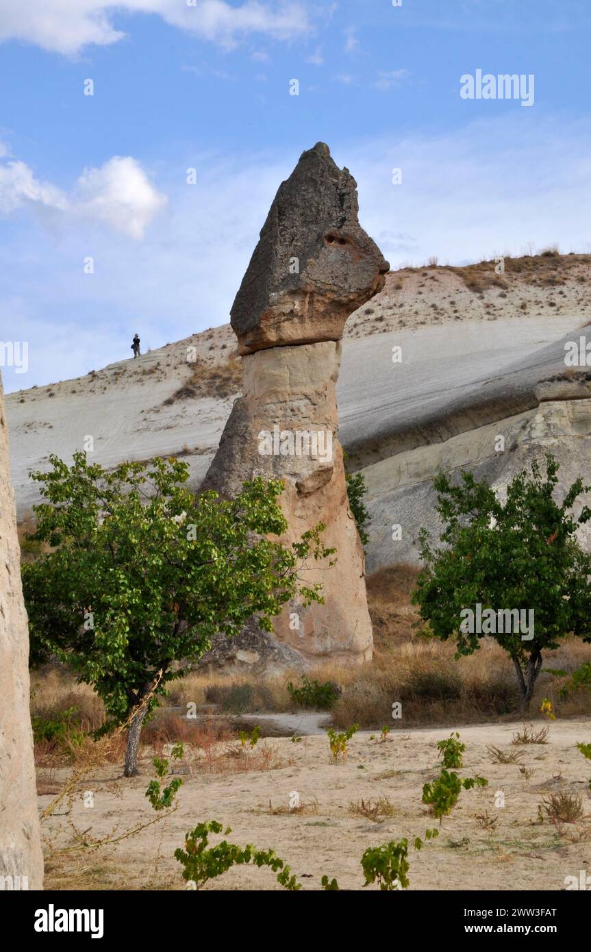 Cappadocia, village, landscape, Turkiye Stock Photo - Alamy