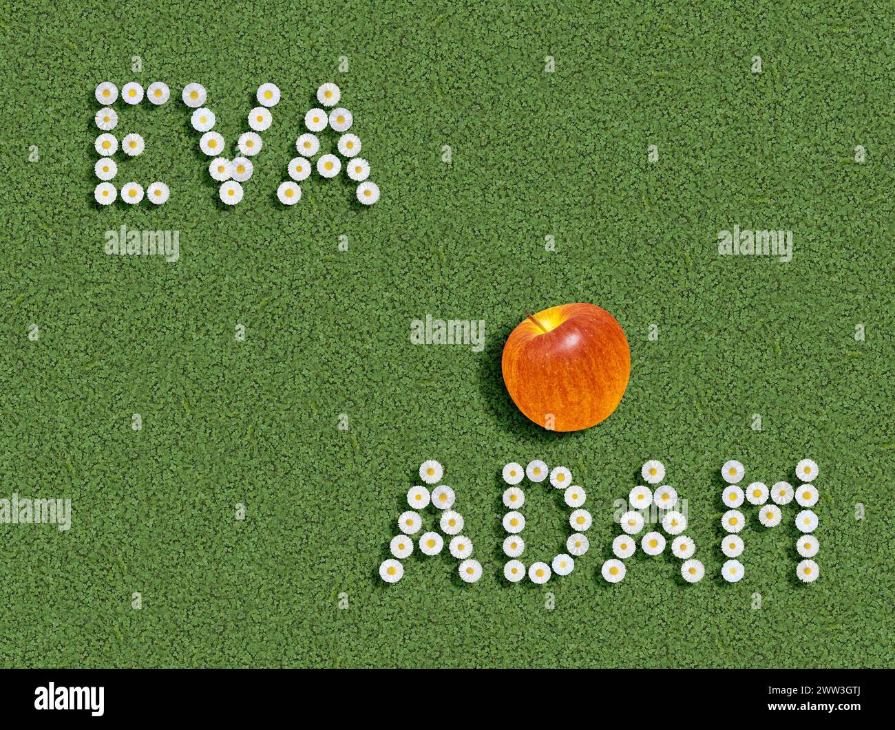 Eva letter hi-res stock photography and images - Alamy