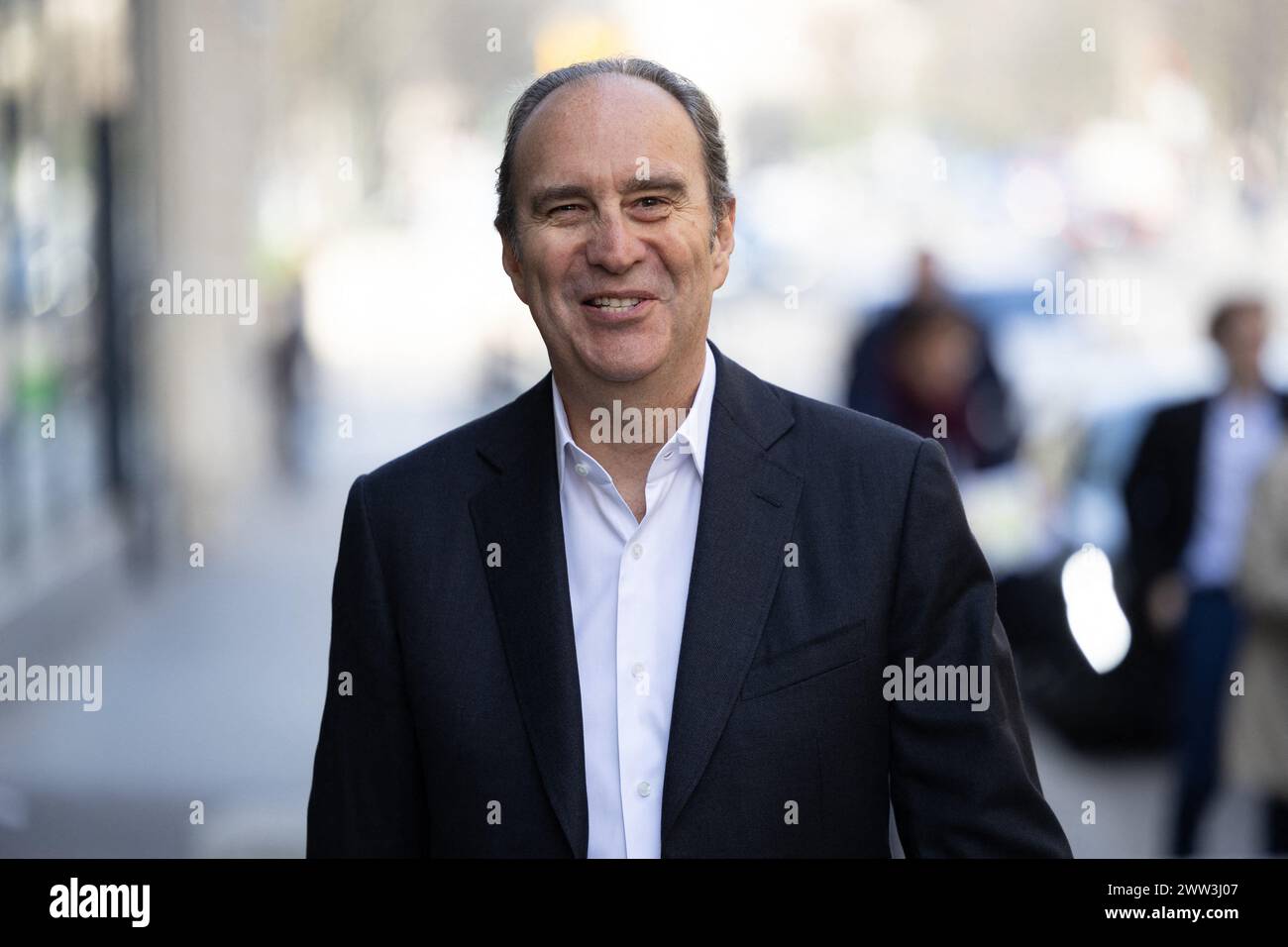Paris, France. 21st Mar, 2024. French CEO of Iliad group and Free ...