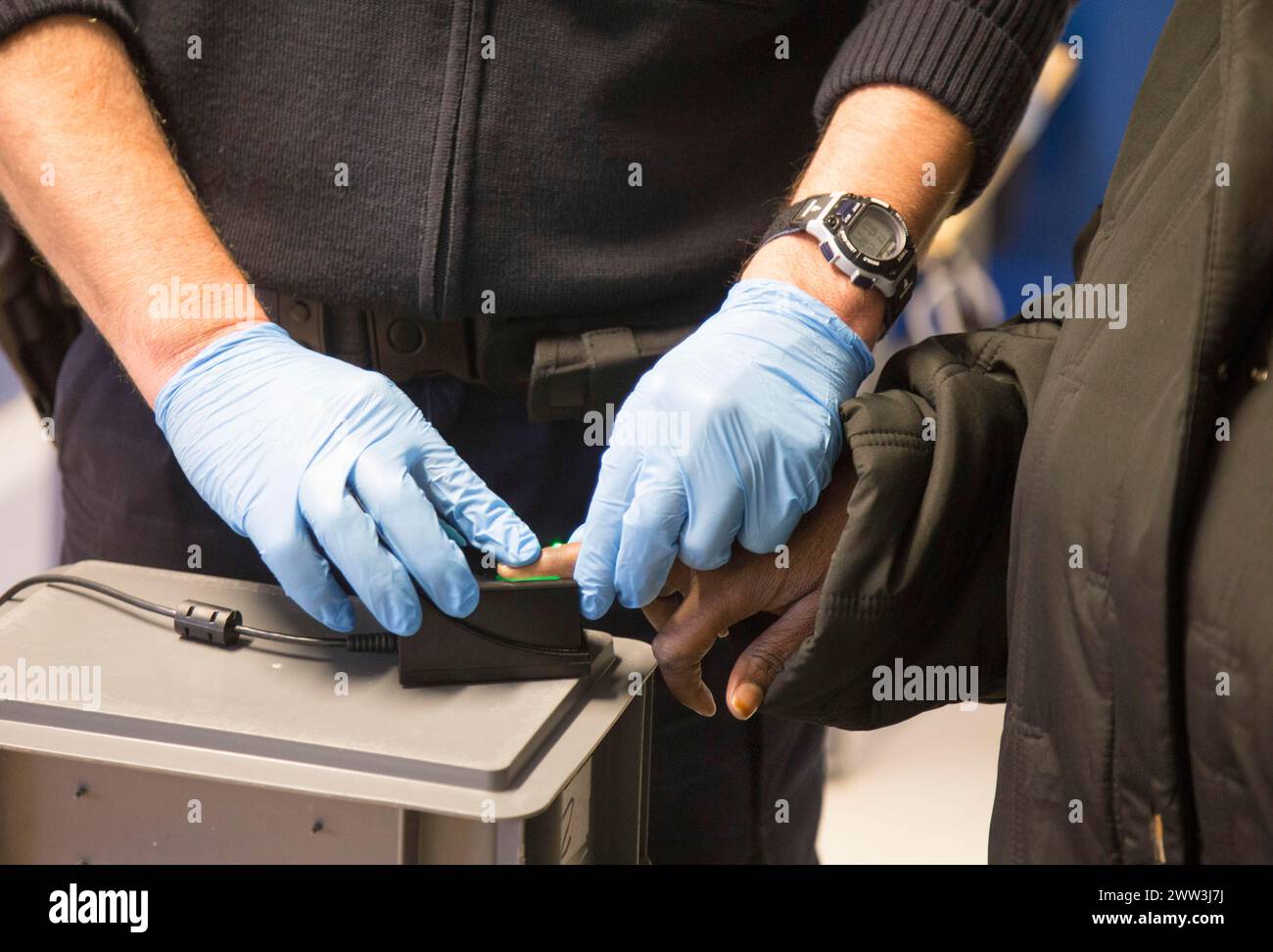 Asylum police hi-res stock photography and images - Alamy