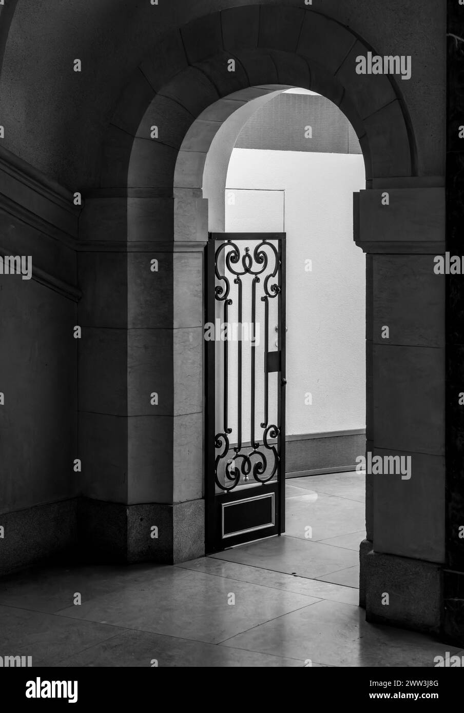 Space museum entrance Black and White Stock Photos & Images - Alamy