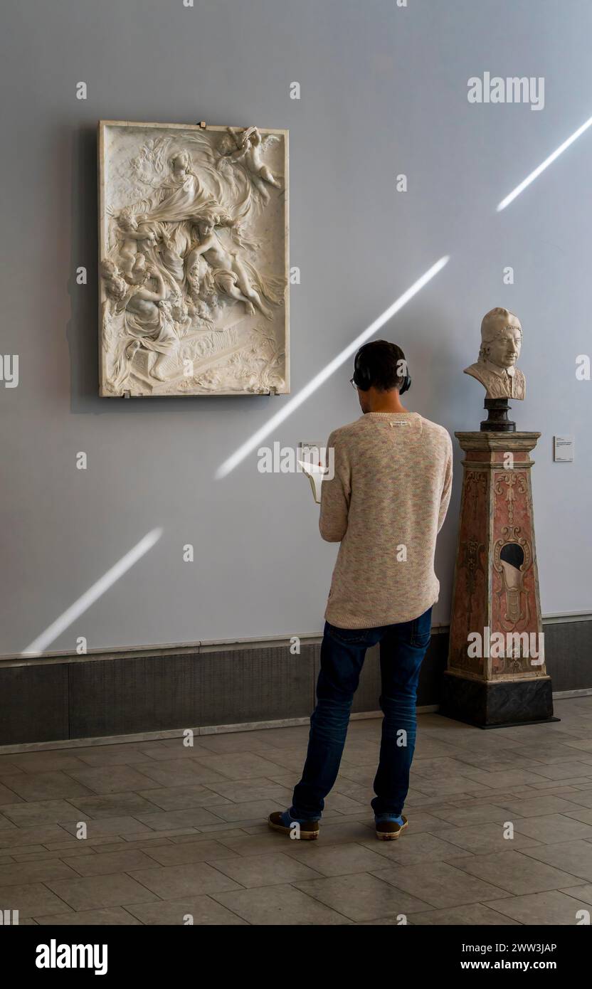Interior view, rooms with the sculpture exhibition, Bode Museum, Berlin ...