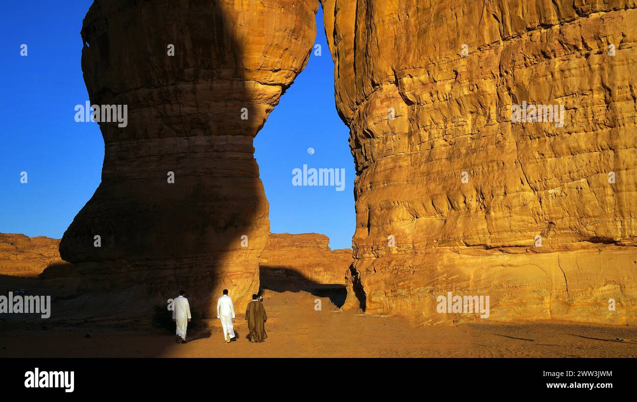 Elephant Rock, rock in Al Ula, Al Ula, Saudi Arabia, Middle East Stock ...