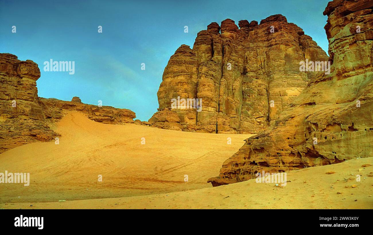 Middle East, Saudi Arabia, Landscape in Al Ula, Al Ula Stock Photo - Alamy