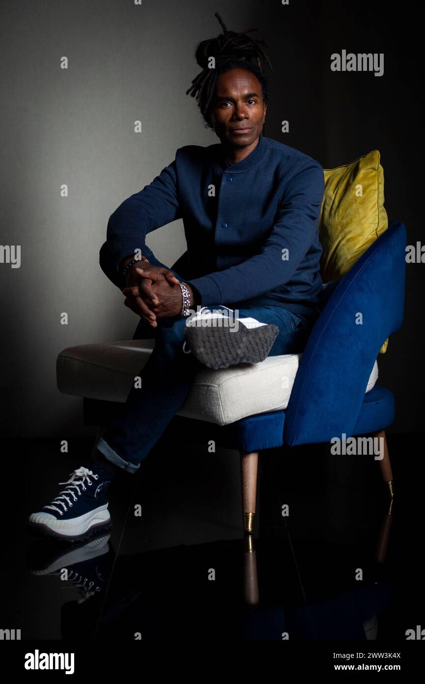 Actor Fab Morvan poses for Europa Press at the Hotel Vincci Capitol on ...