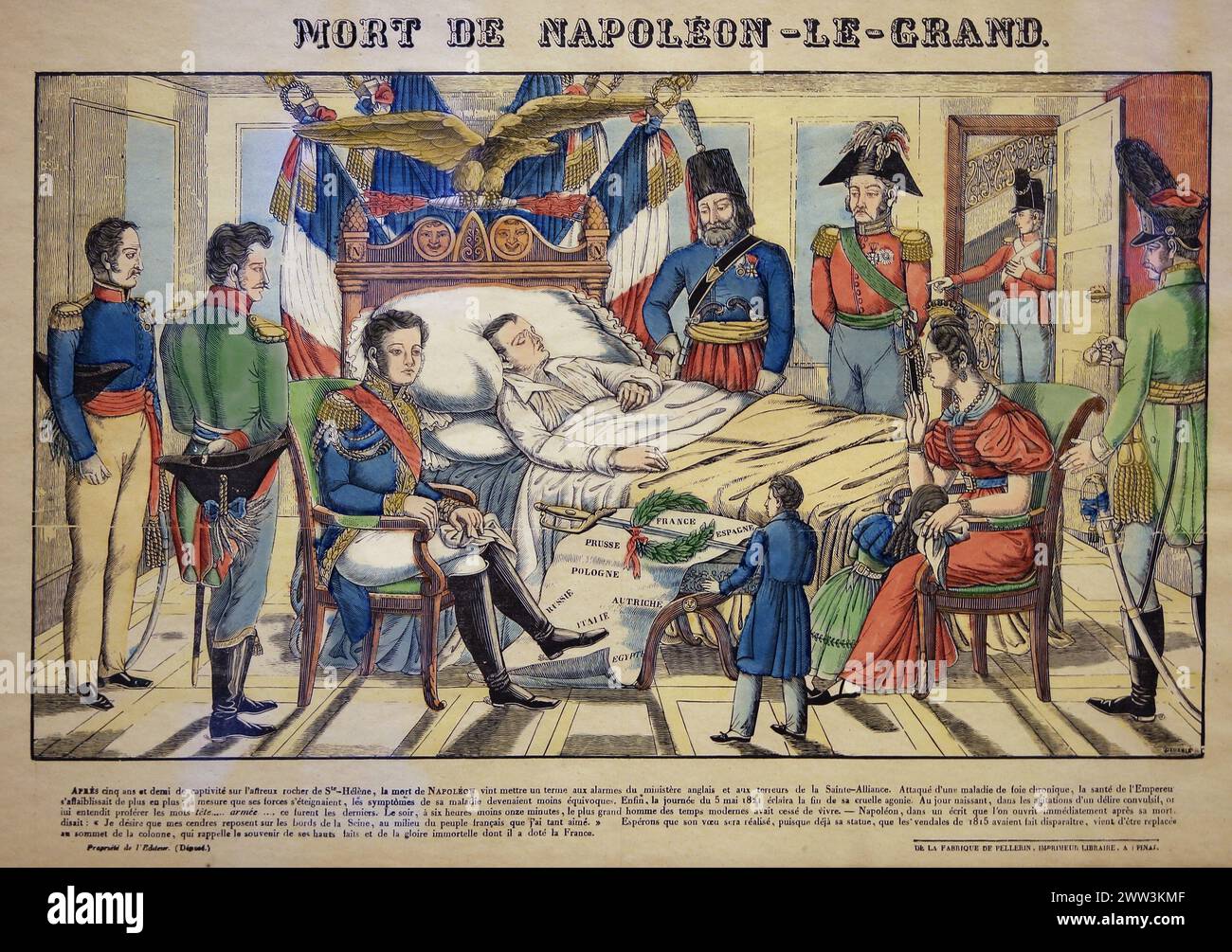 Death of napoleon bonaparte hi-res stock photography and images - Alamy