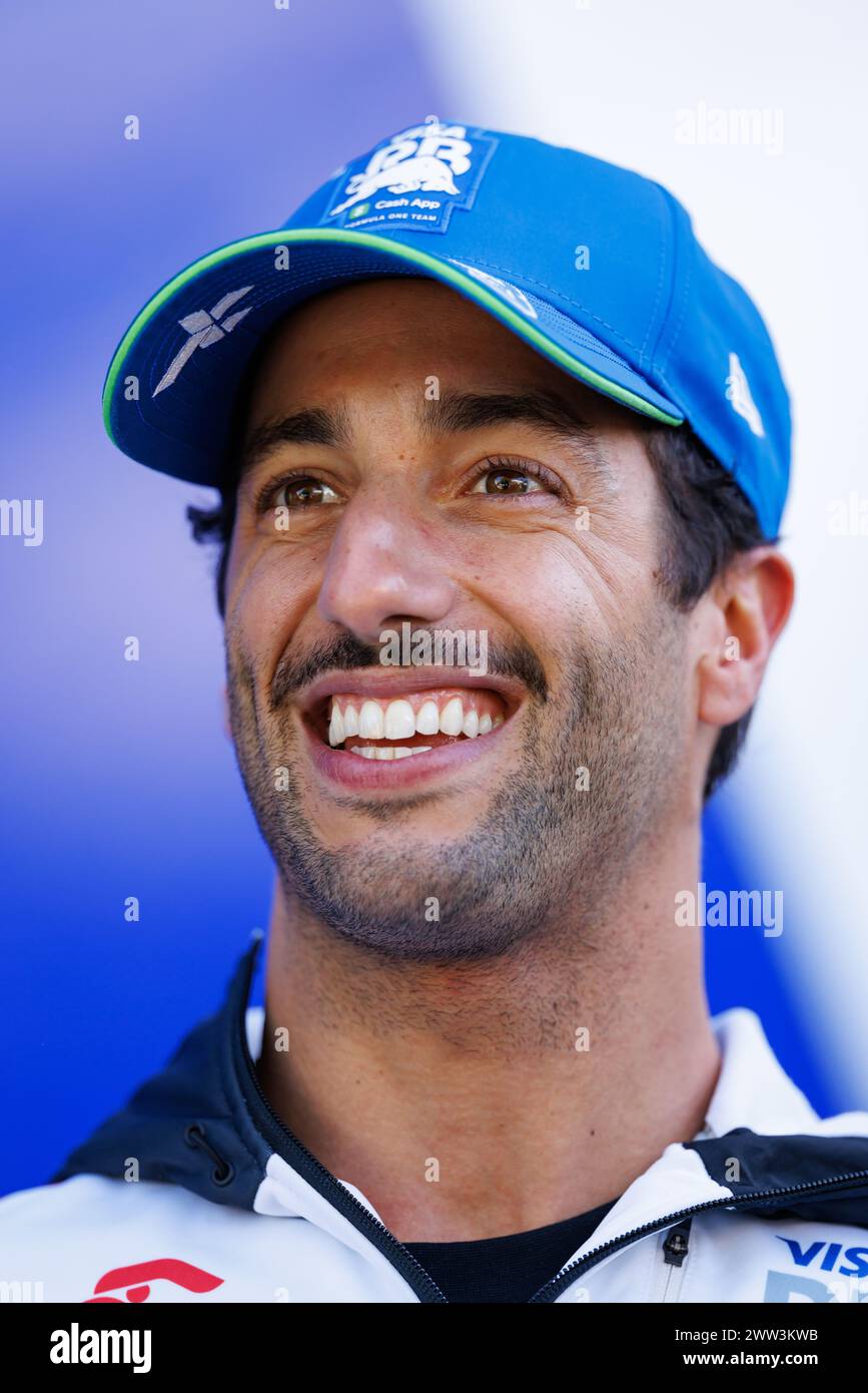 Albert Park Grand Prix Circuit, 21 March 2024: Daniel Ricciardo (AUS ...