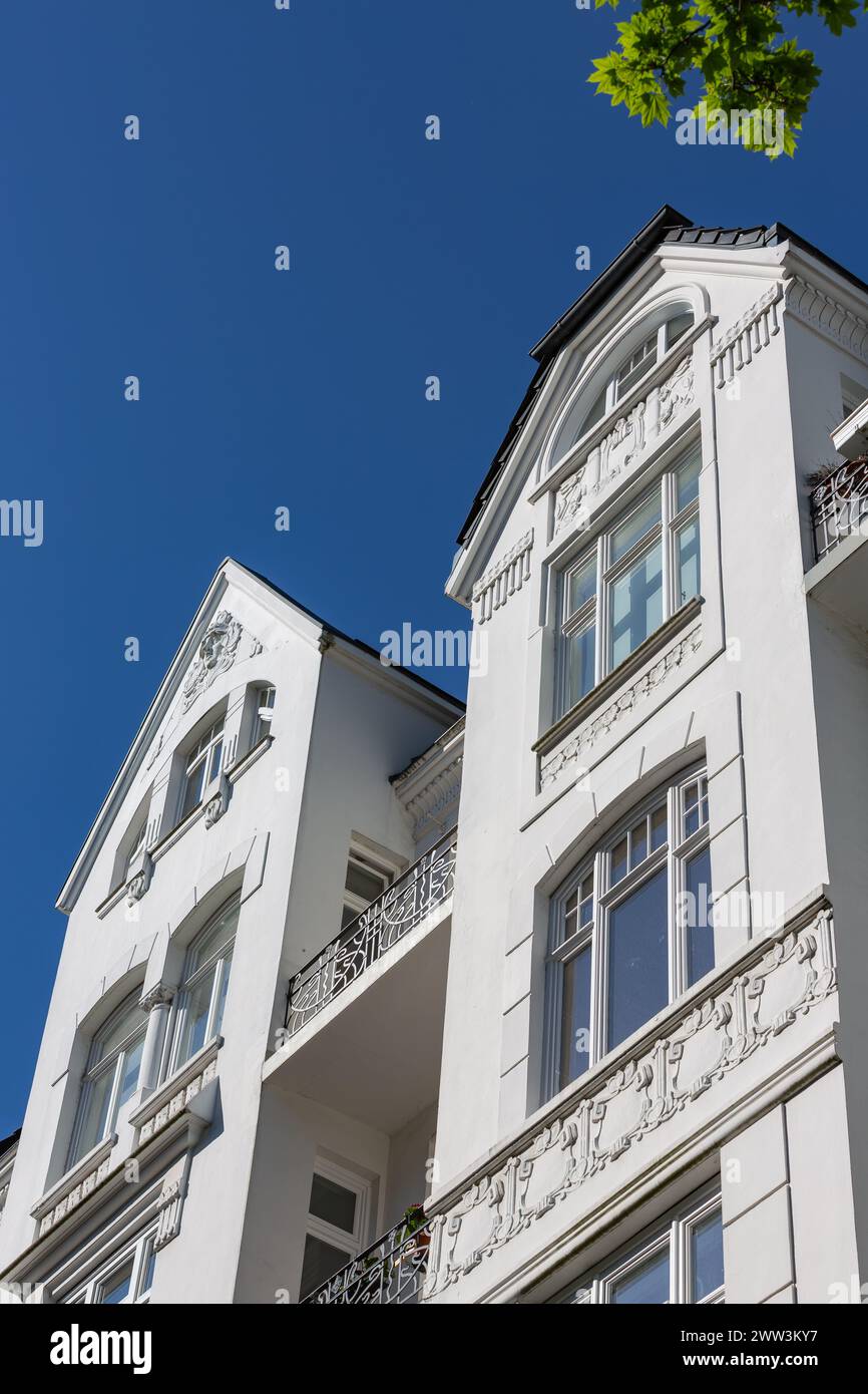white old building in Hamburg Stock Photo - Alamy