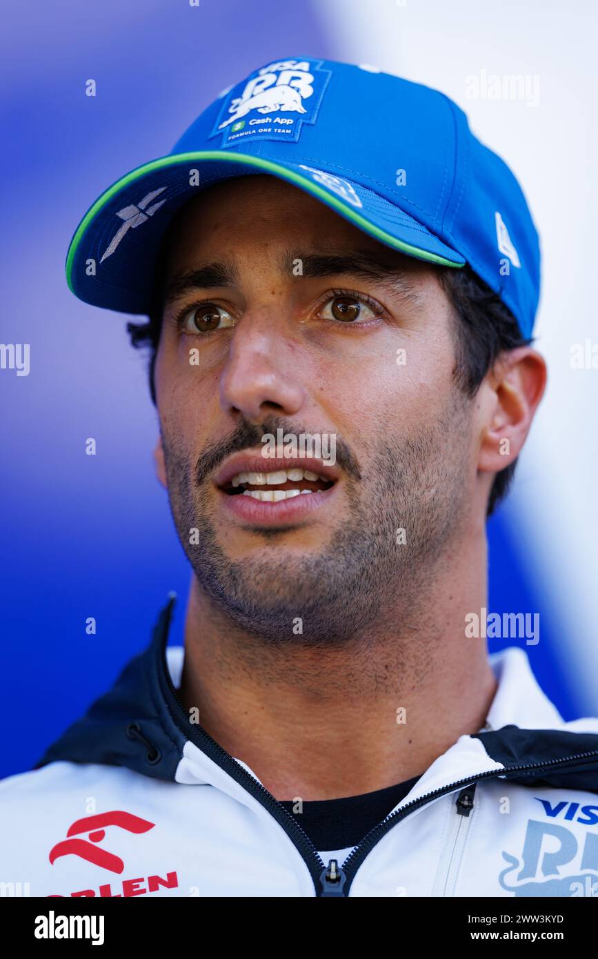 Albert Park Grand Prix Circuit, 21 March 2024: Daniel Ricciardo (AUS ...