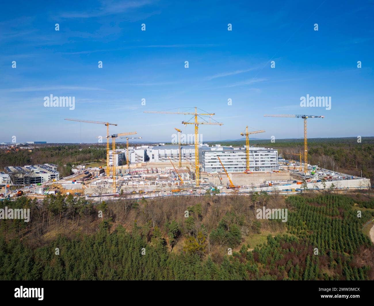 New semiconductor plant in Dresden, Dresden, Saxony, Germany Stock ...