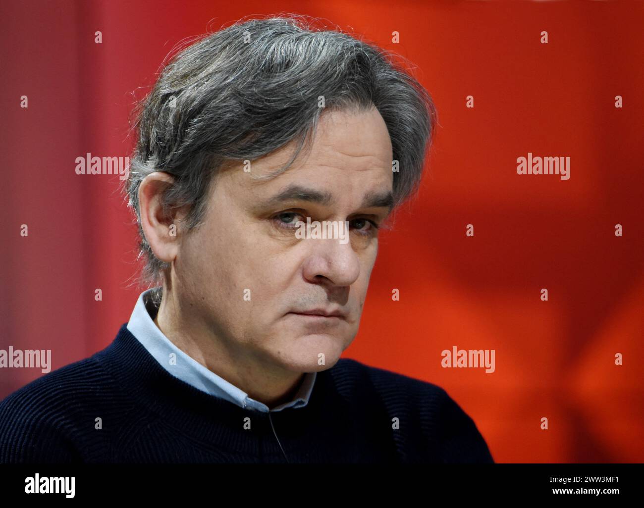 Paris, France. 21st Mar, 2024. Charlie Hebdo director Laurent ...