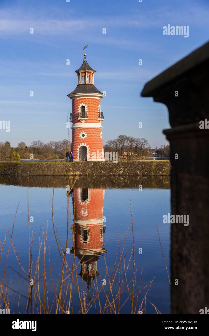 The lighthouse in Moritzburg is an inland lighthouse in Saxony. The ...