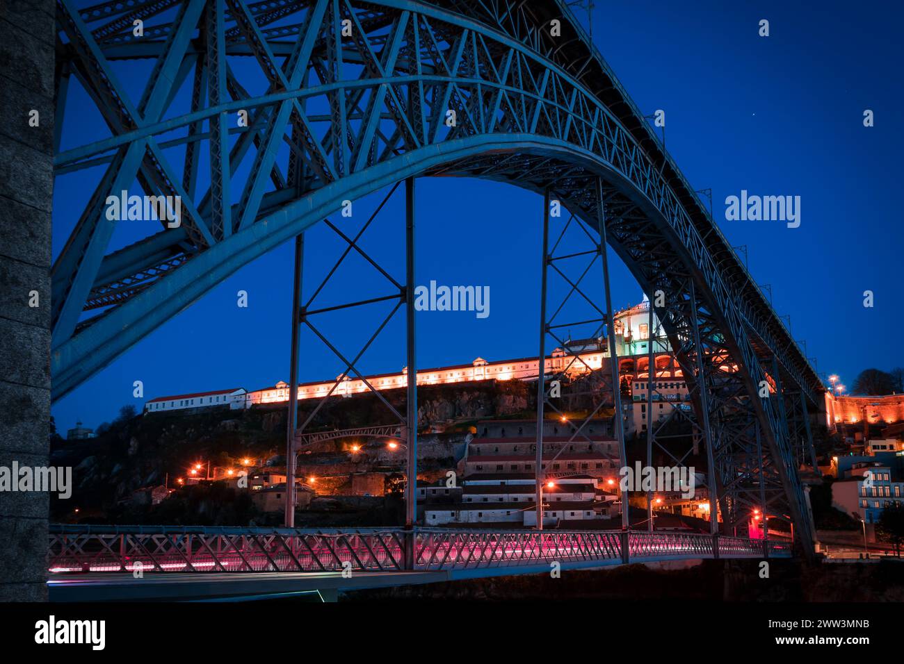 Ponte luis bridge illuminated hi-res stock photography and images - Alamy
