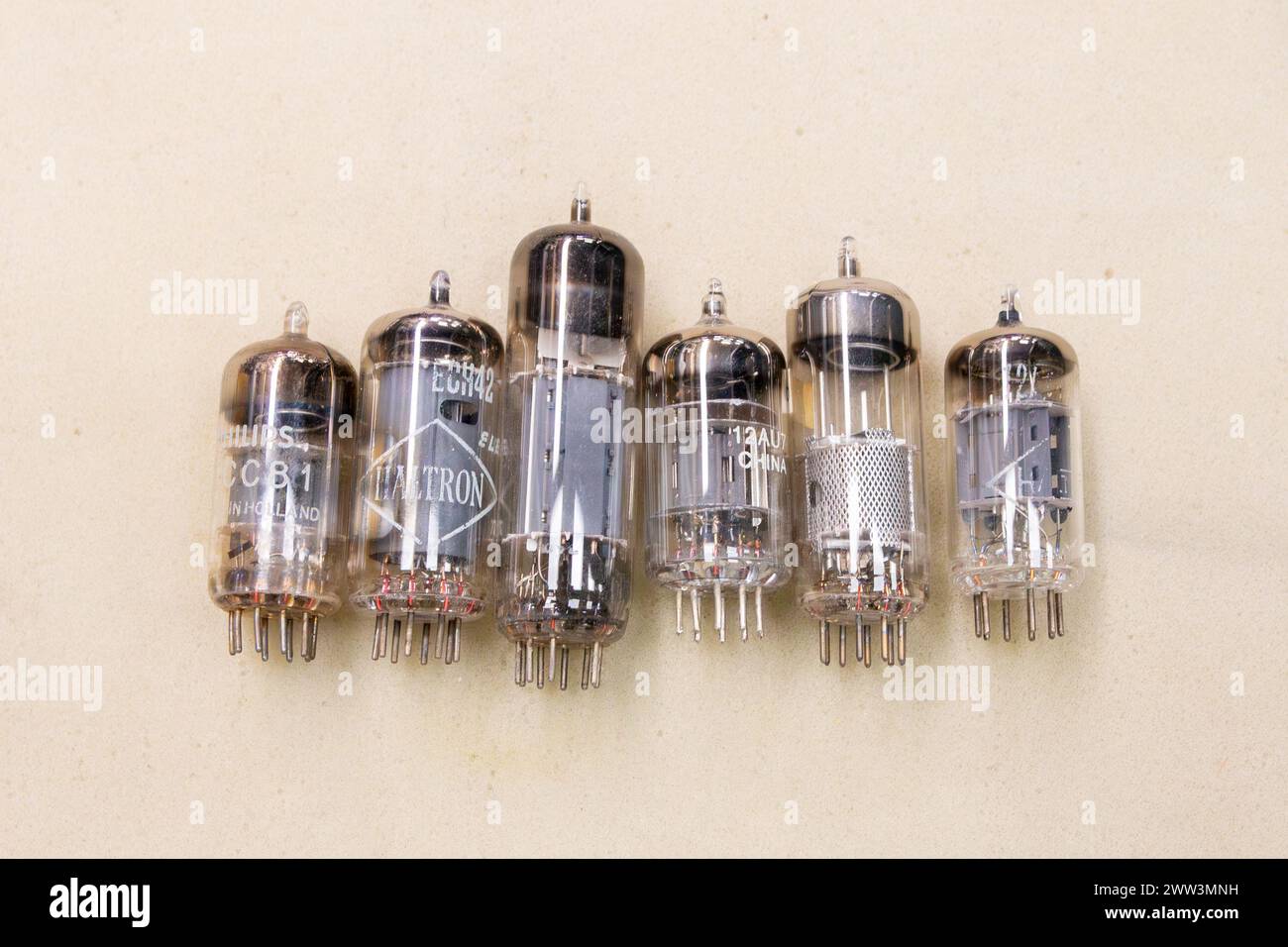 Radio repair store, The Hague, the Netherlands - February 17 2024: old ...