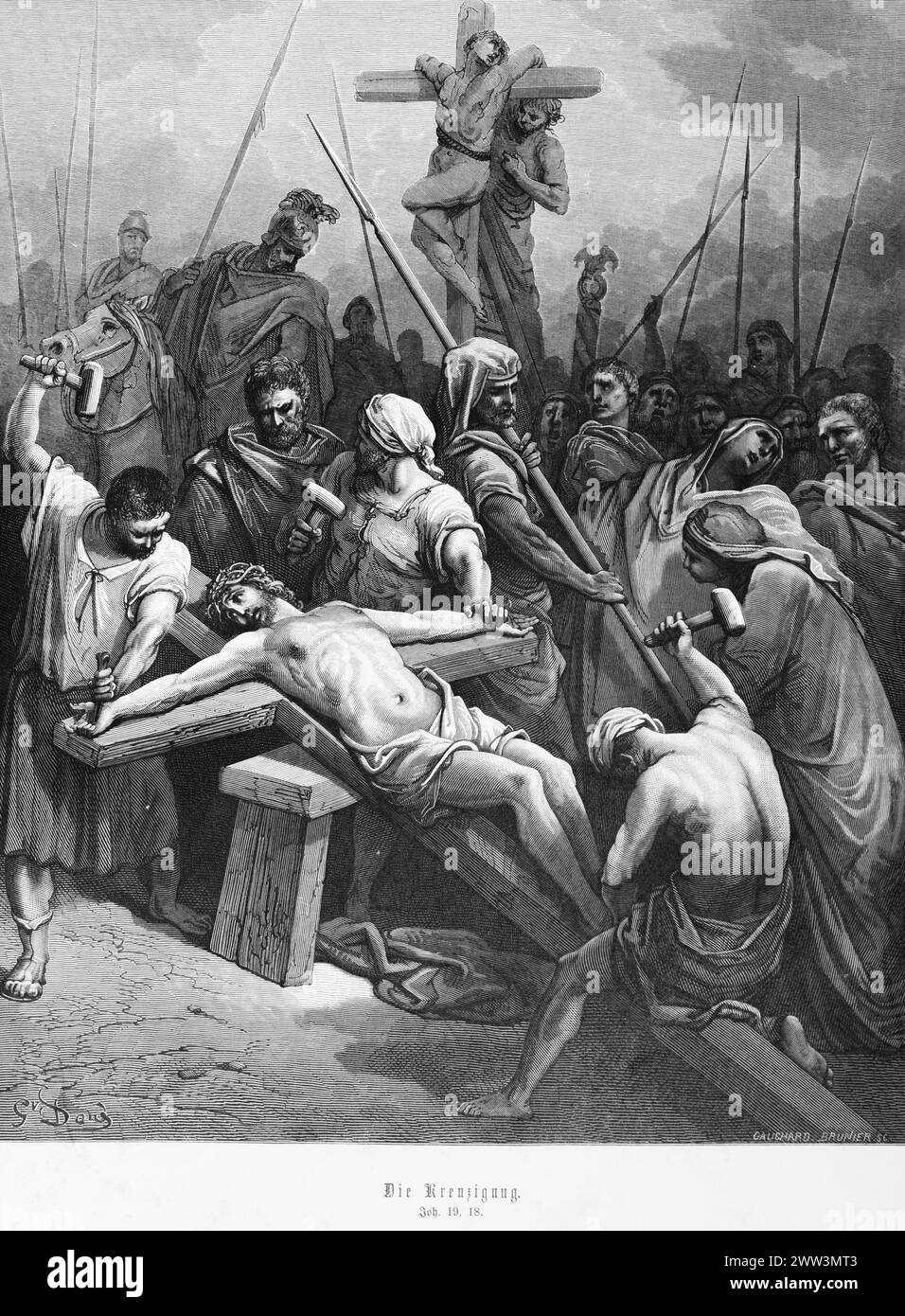 Soldiers at the crucifixion hi-res stock photography and images - Alamy