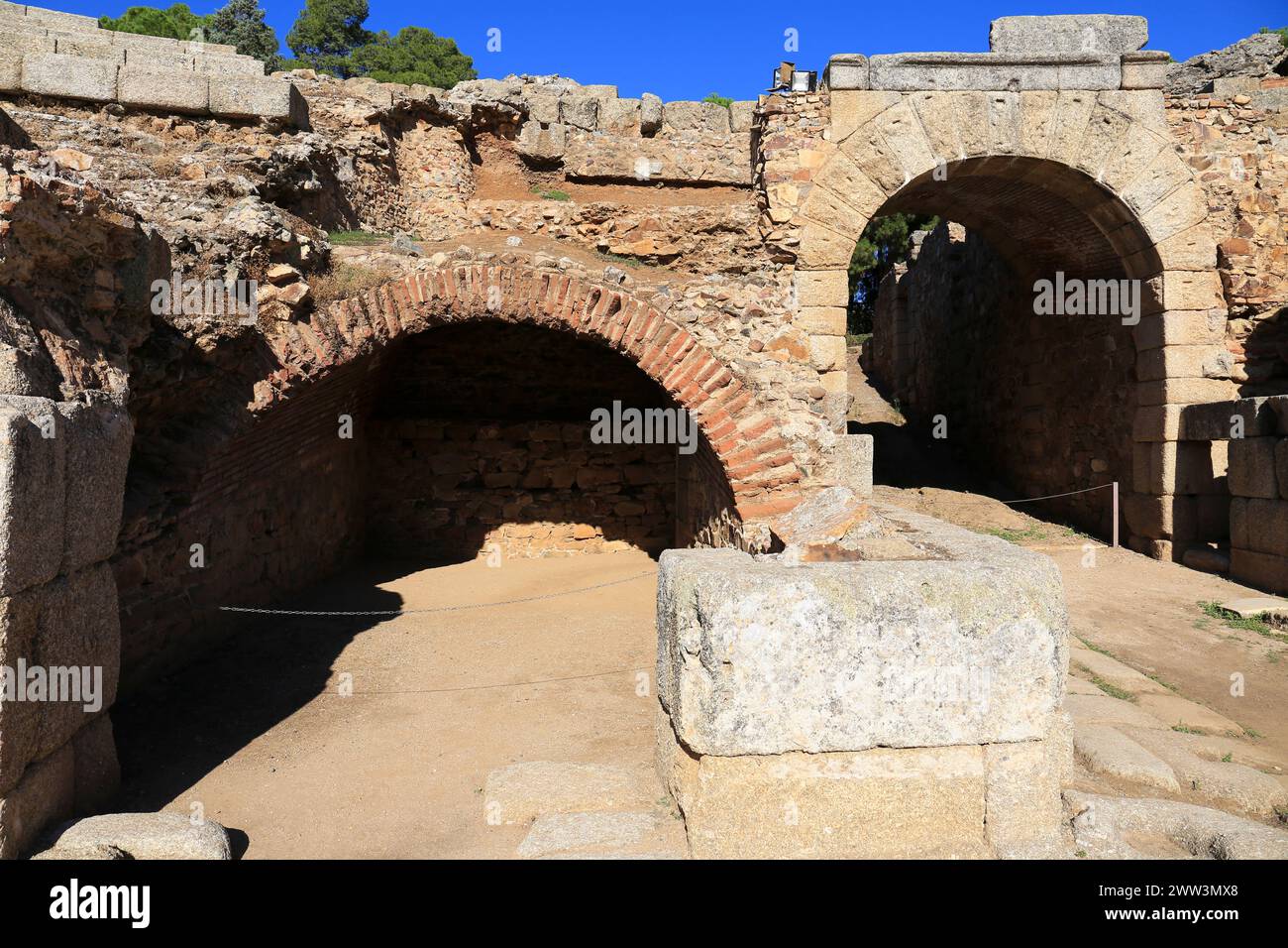 House of the amphitheatre merida hi-res stock photography and images - Alamy