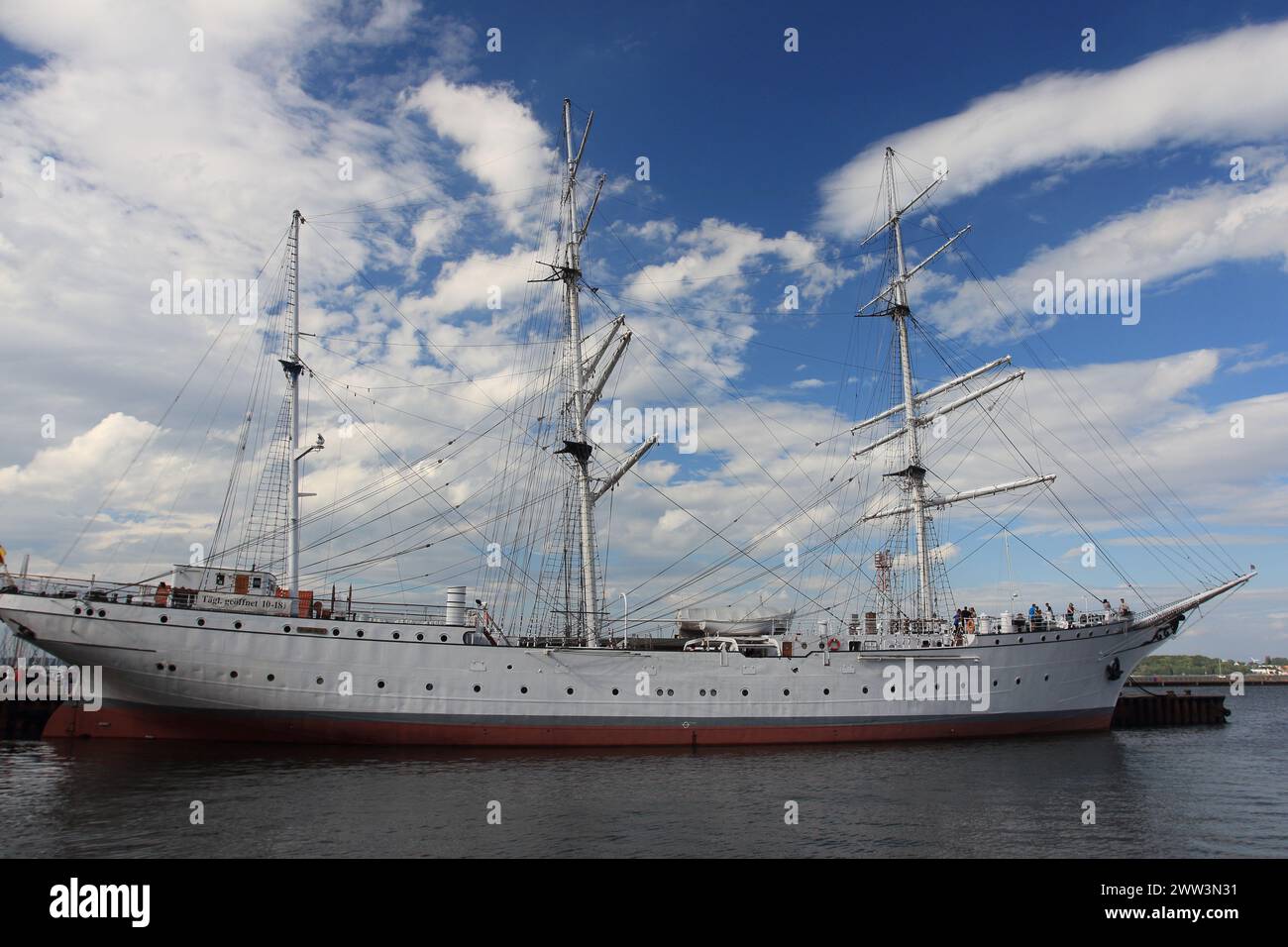 Stralsund, Germany – August 03, 2017 - Gorch Fock I is a German three ...