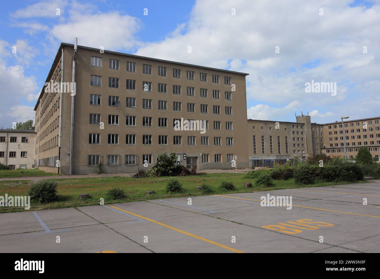 Prora was built by Nazi Germany as a beach resort on the island of ...