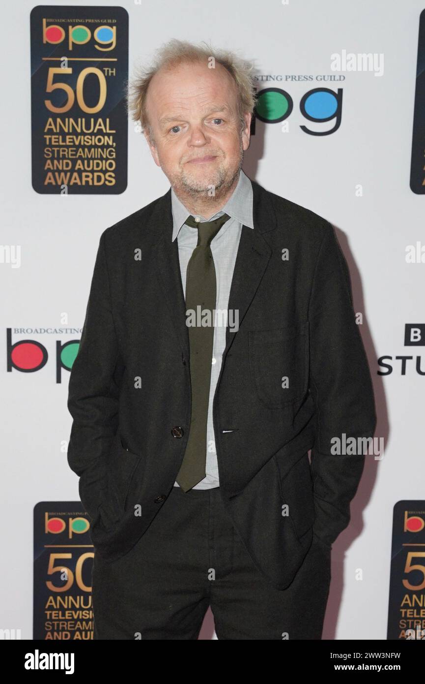 Toby Jones attends the 50th annual Broadcasting Press Guild awards, at ...