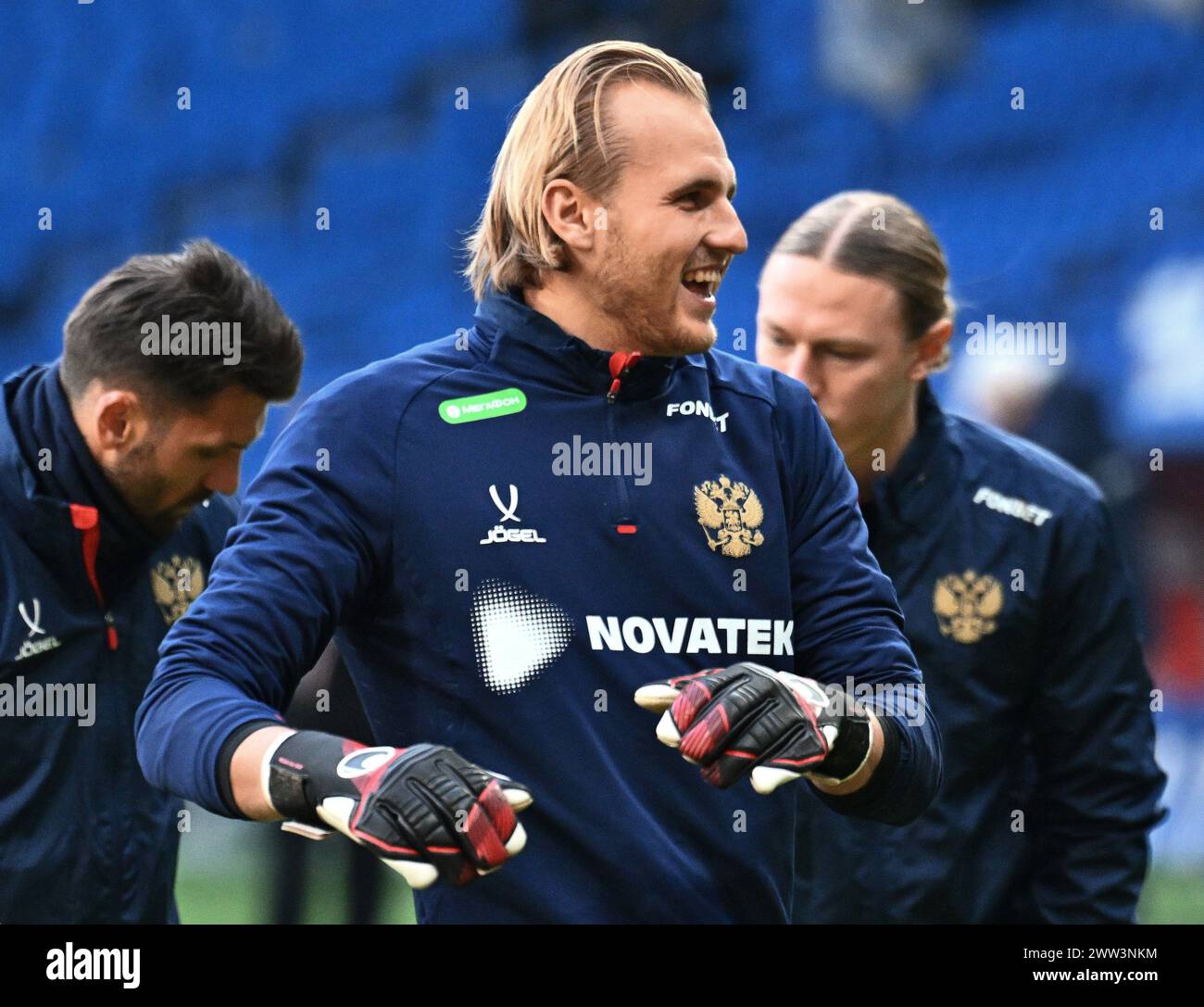 Moscow, Russia. 20th Mar, 2024. Training of the Russian national ...