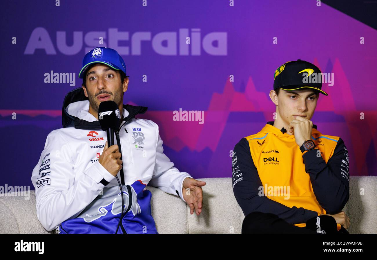 Albert Park Grand Prix Circuit, 21 March 2024: Daniel Ricciardo (AUS ...