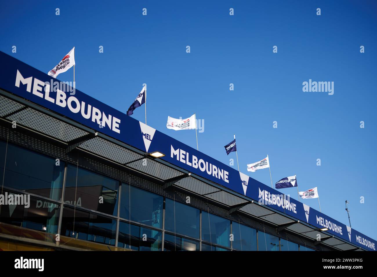 Albert Park Grand Prix Circuit, 20 March 2024: A general view of the ...
