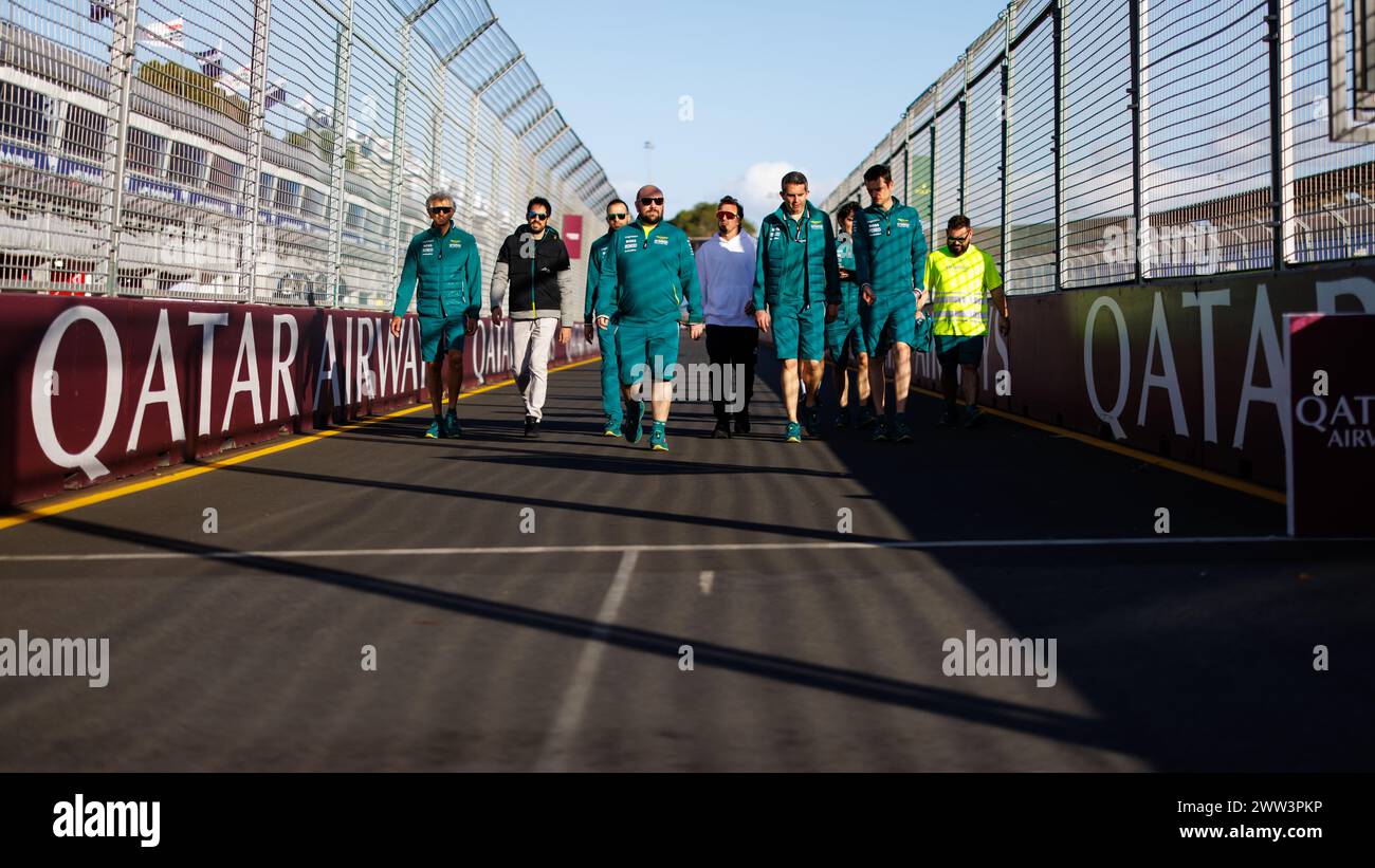 Albert Park Grand Prix Circuit, 20 March 2024: Fernando Alonso (ESP) of ...