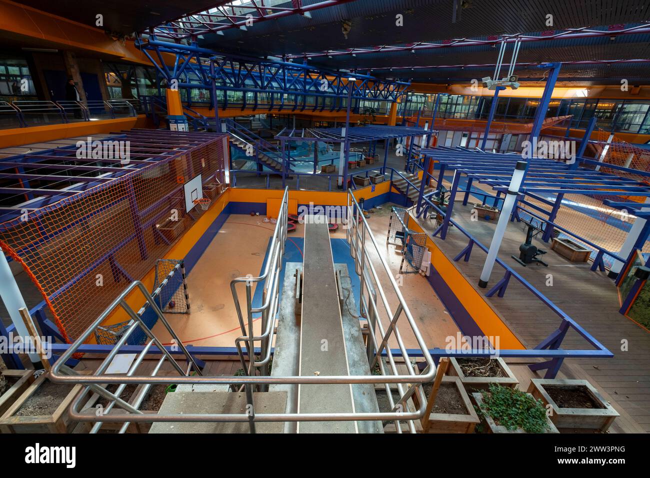 SEZ-Abriss Deutschland, Berlin, 20.03.2024, Berliner Sport- und ...