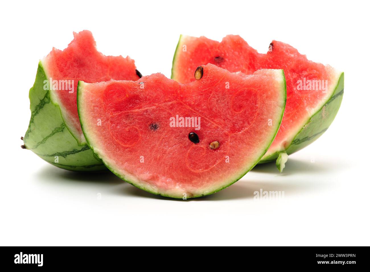 watermelon on a white background Stock Photo - Alamy