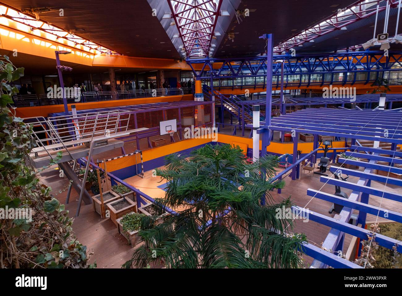 SEZ-Abriss Deutschland, Berlin, 20.03.2024, Berliner Sport- und ...